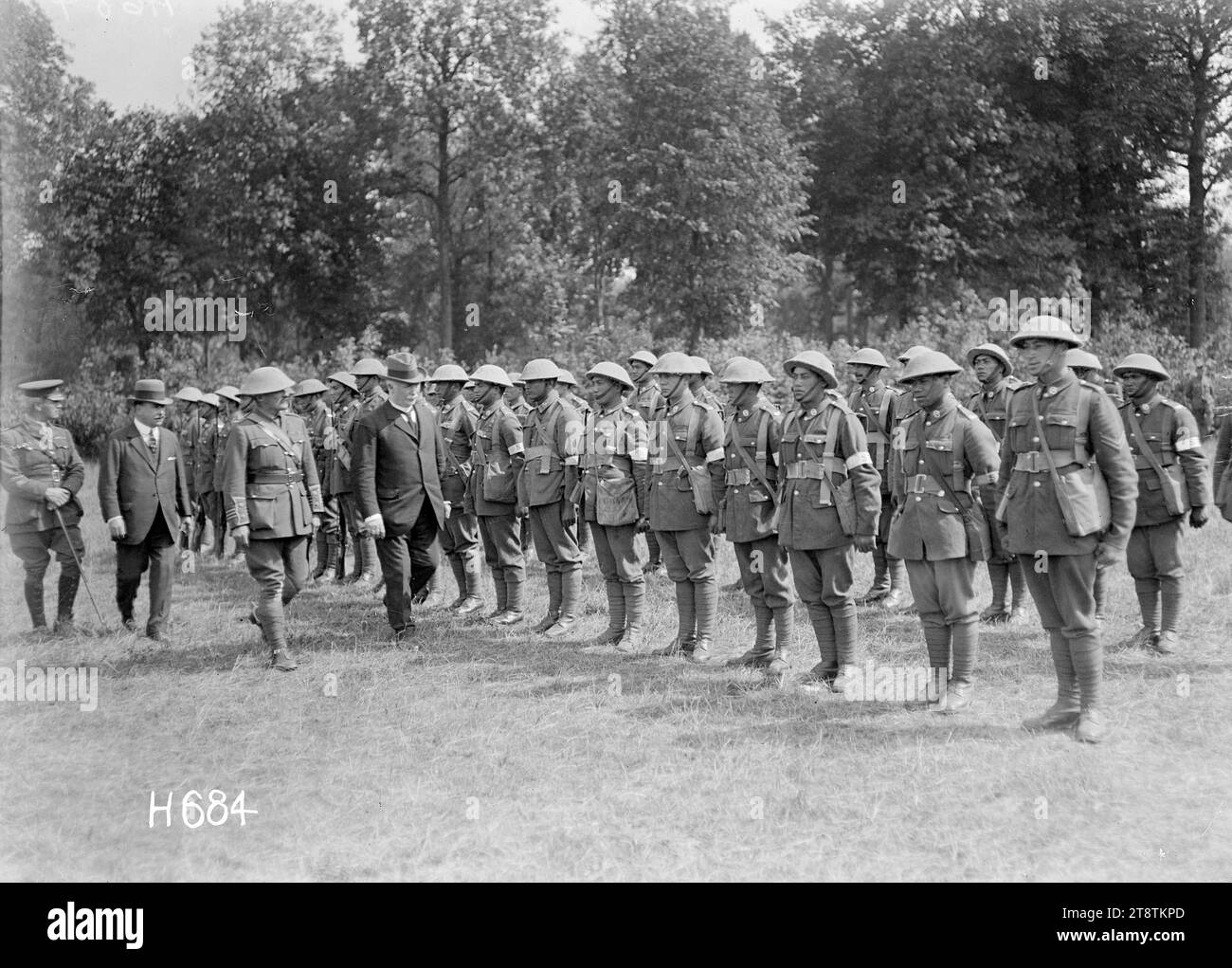 Prime Minister William Fergusson Massey and Joseph George Ward ...