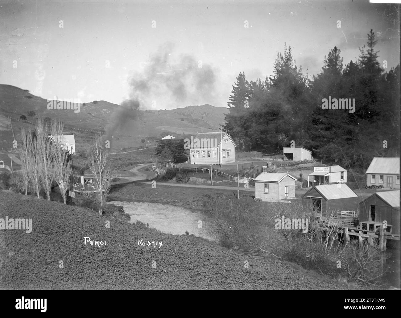 Puhoi township hi-res stock photography and images - Alamy