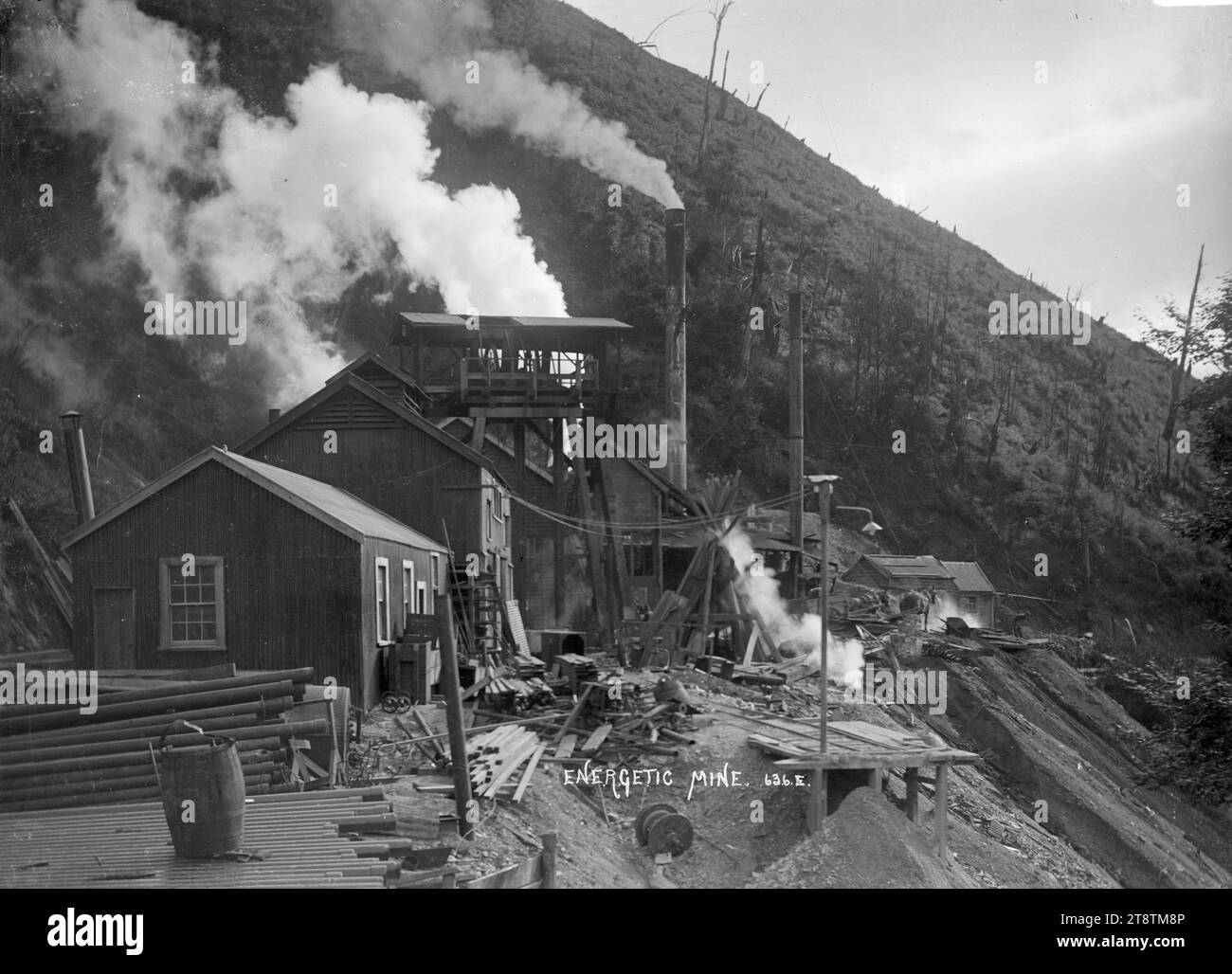 View of the Energetic Mine, one of the Wealth of Nations Mines, View of ...