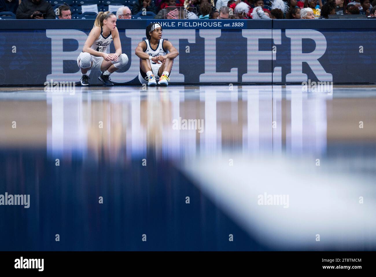 INDIANAPOLIS, IN - NOVEMBER 20: Butler Bulldogs guard Kendall Wingler ...