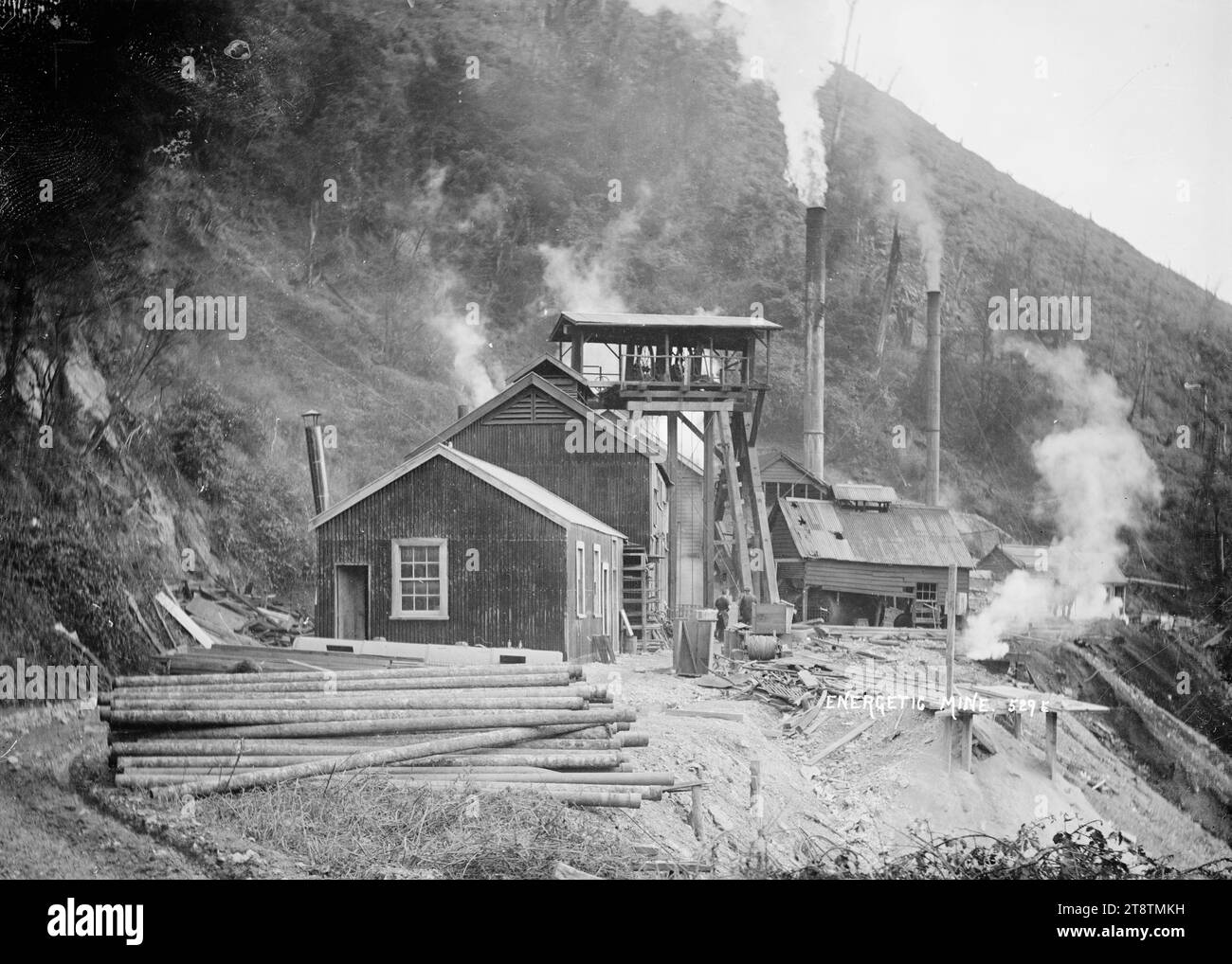 View of the Energetic Mine, one of the Wealth of Nations Mines, View of ...
