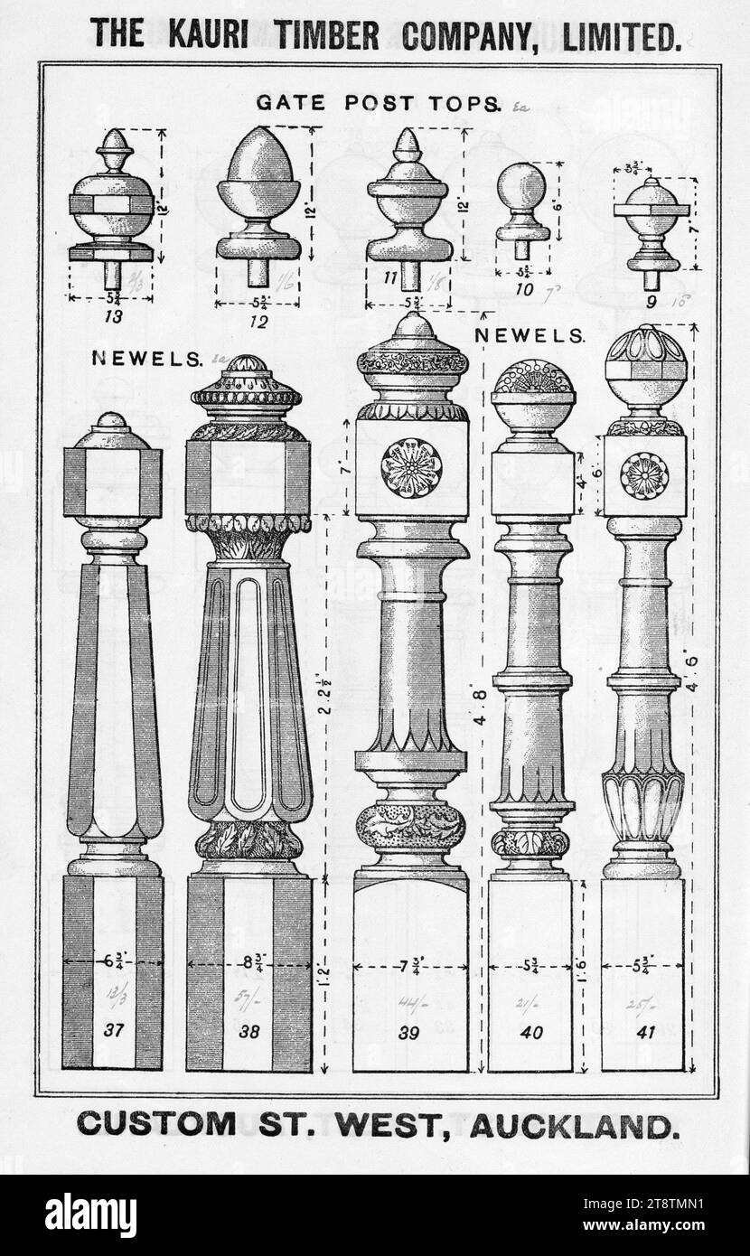 The Kauri Timber Company Ltd (Auckland, New Zealand Office): Gate post ...