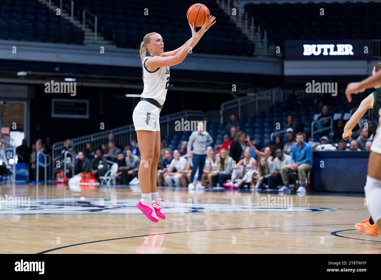 INDIANAPOLIS, IN - NOVEMBER 20: Butler Bulldogs guard Jordan Meulemans ...