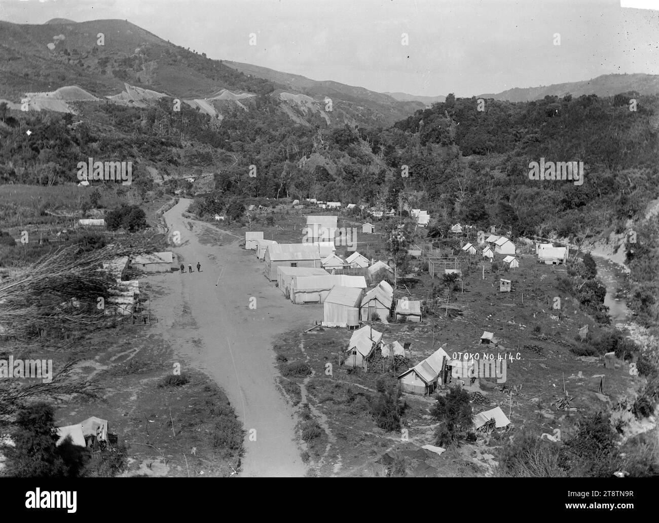 Settlement of Otoko, The rural settlement of Otoko, alongside the ...