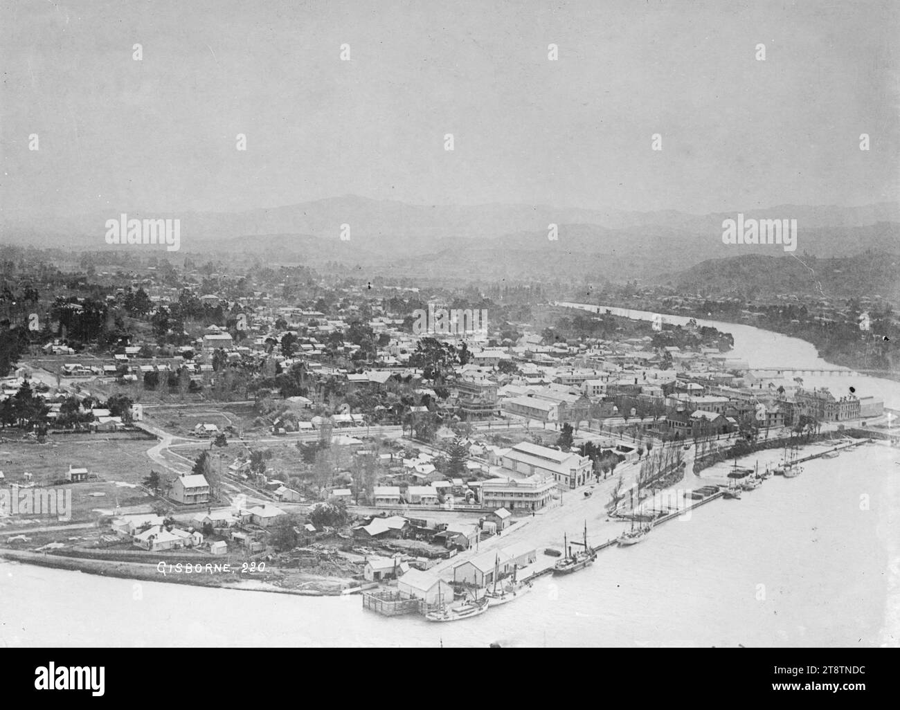 Panoramic view on west Black and White Stock Photos & Images - Alamy