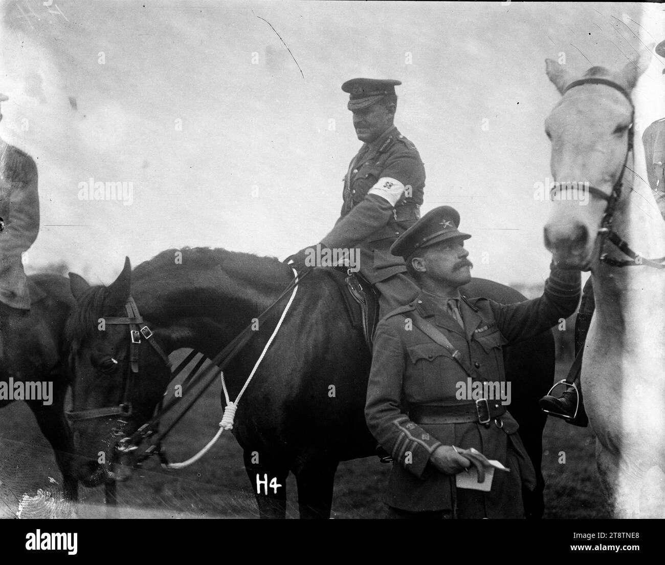 The New Zealand Divisional Commander and the judge at the Division ...