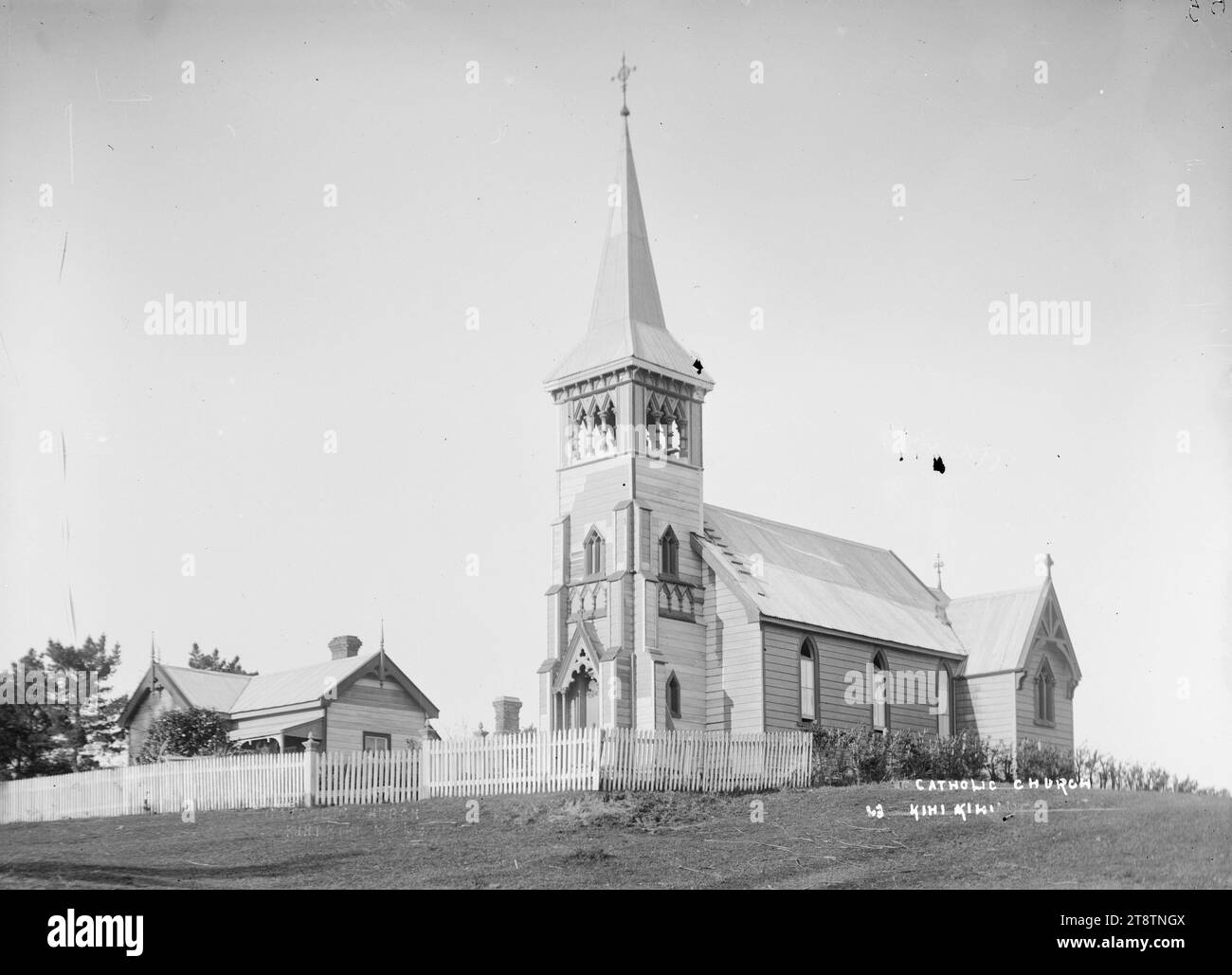 Catholic Church, Kihikihi, circa 1912, Catholic Church at Kihikihi ...