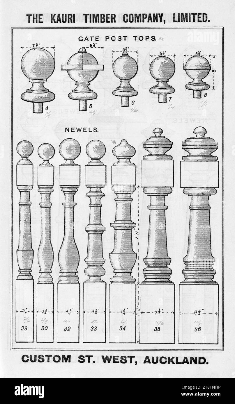The Kauri Timber Company Ltd (Auckland, New Zealand Office): Gate post ...