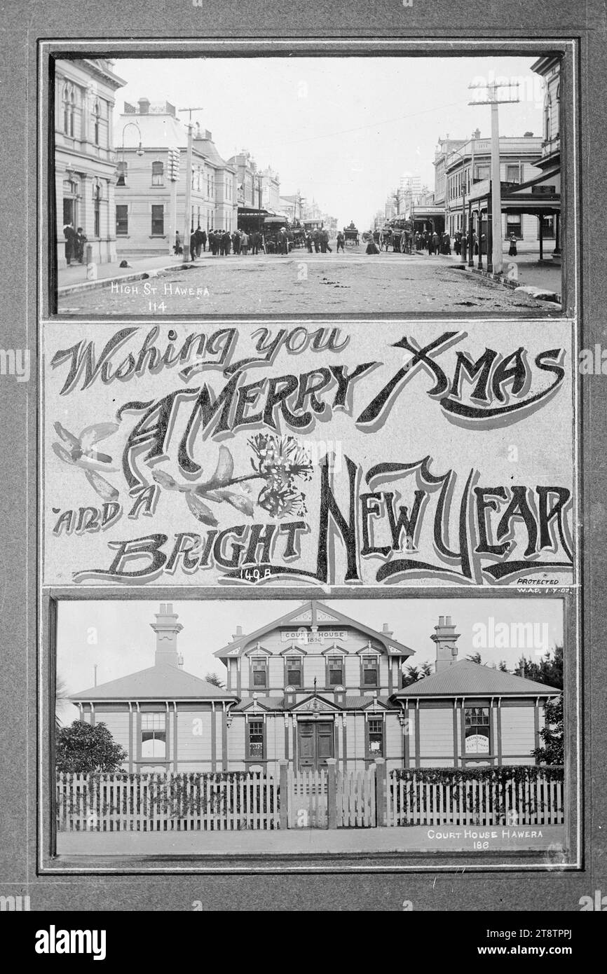 Hawera high street hi-res stock photography and images - Alamy