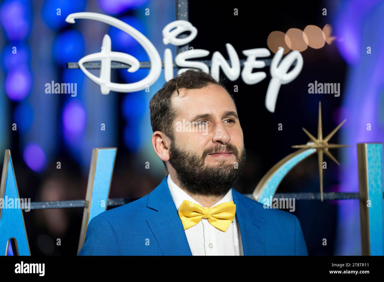 Juan Pablo Reyes Lancaster-Jones poses for photographers upon arrival ...