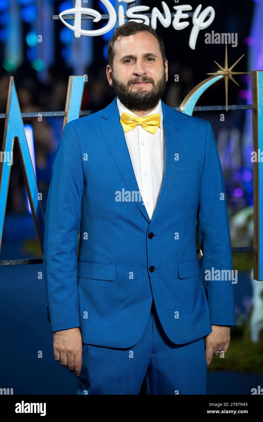 Juan Pablo Reyes Lancaster-Jones poses for photographers upon arrival ...