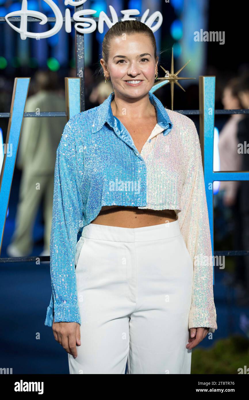 Daisy Kelliher poses for photographers upon arrival at the premiere of ...