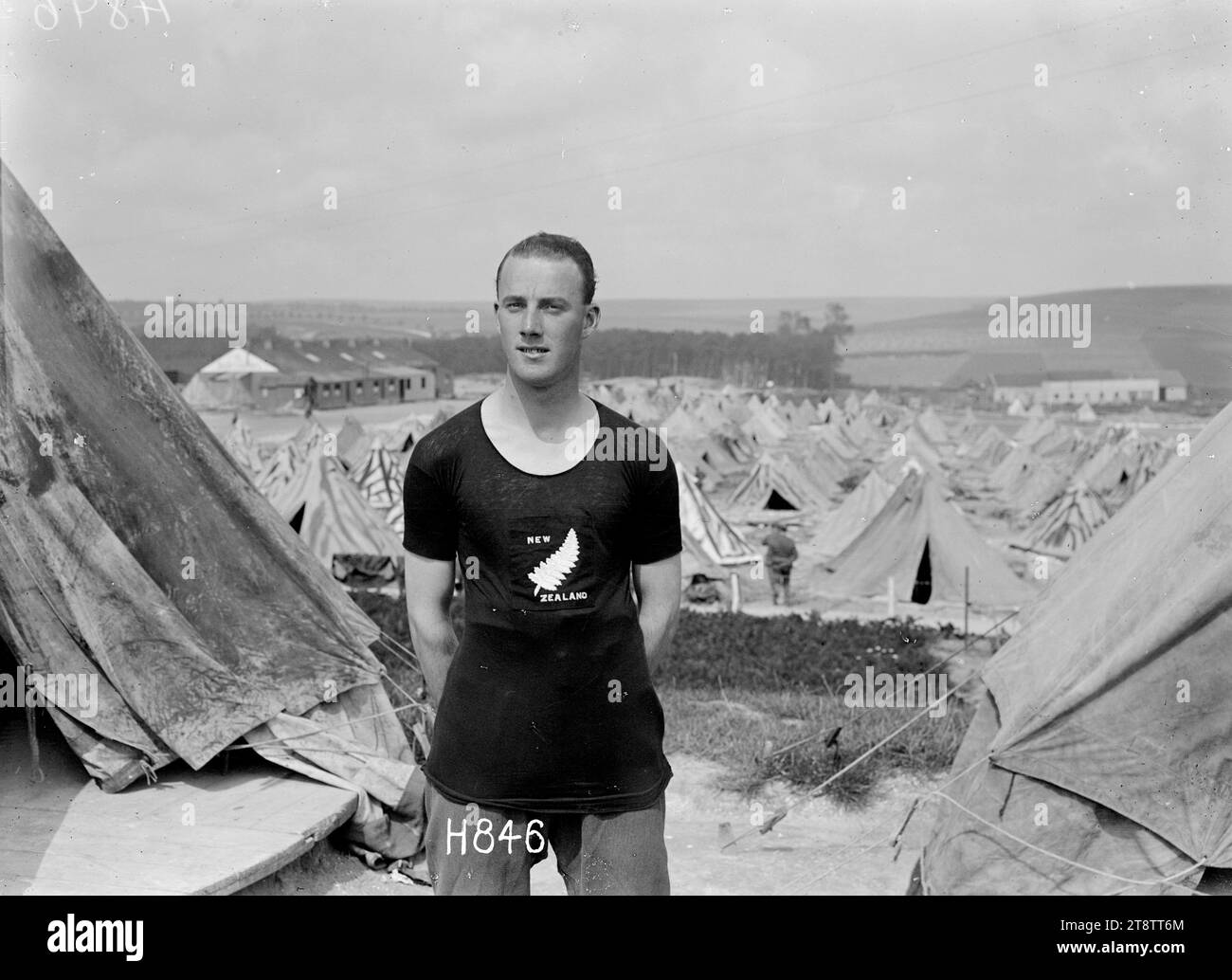 H E Wilson (Gunner), Gunner H E Wilson, winner of athletic events at ...