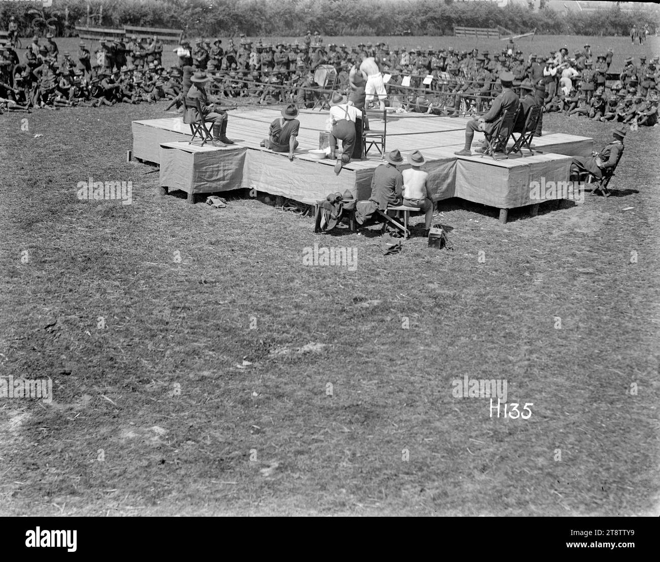 A general view of the New Zealand Divisional boxing championships at ...