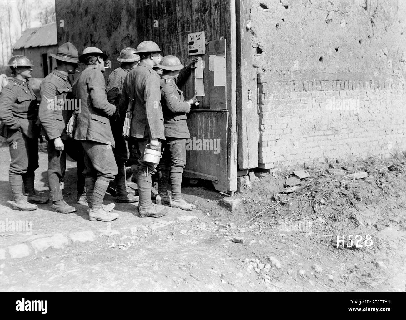 Posted Black and White Stock Photos & Images - Alamy