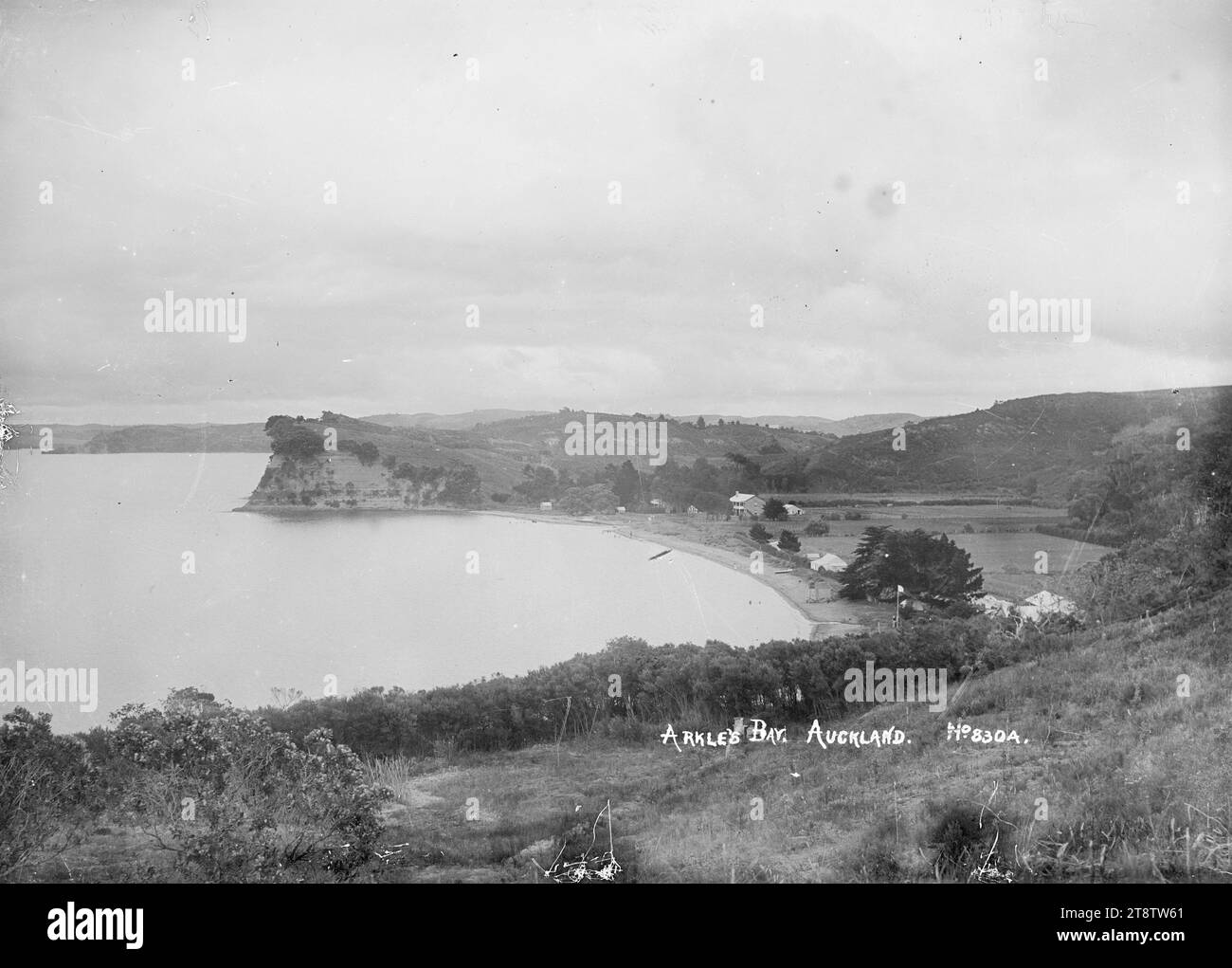View of Arkles Bay, Auckland, New Zealand, View of Arkles Bay taken ...