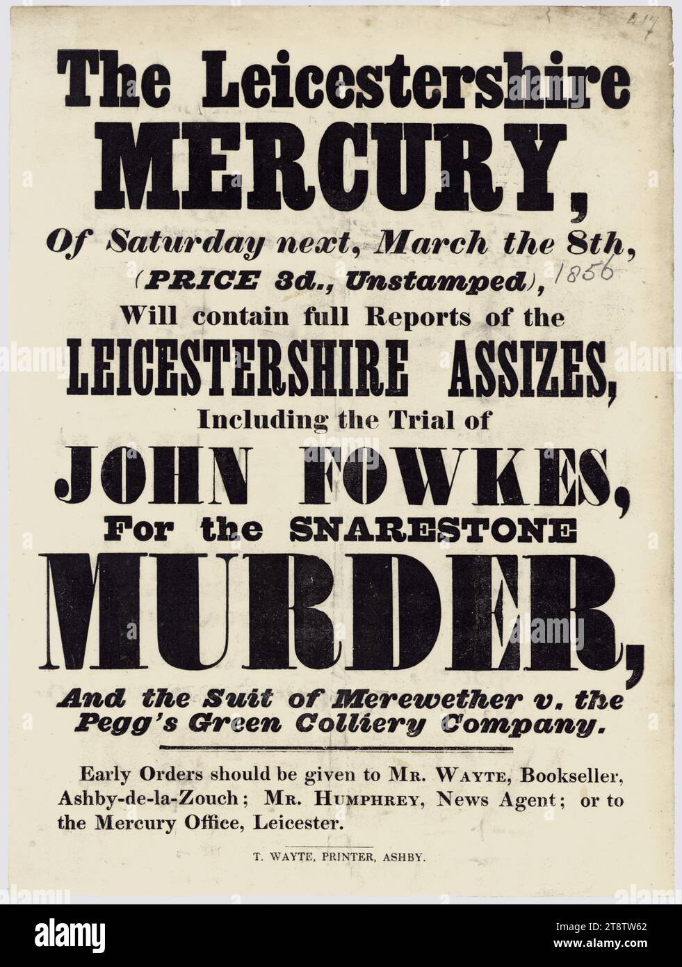 Leicestershire assizes hi-res stock photography and images - Alamy