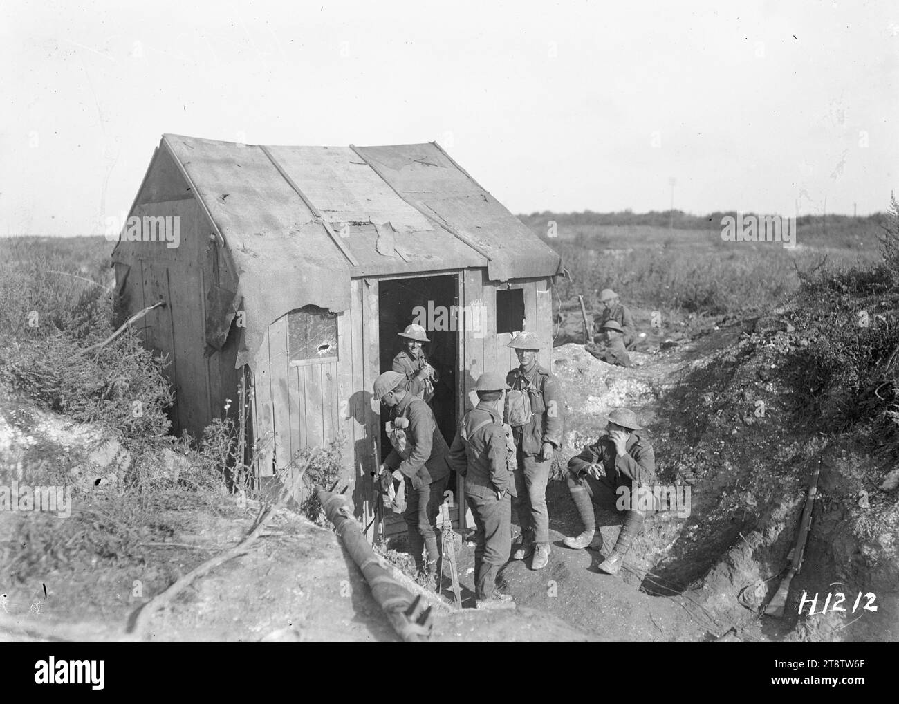 Captured german hut hi-res stock photography and images - Alamy
