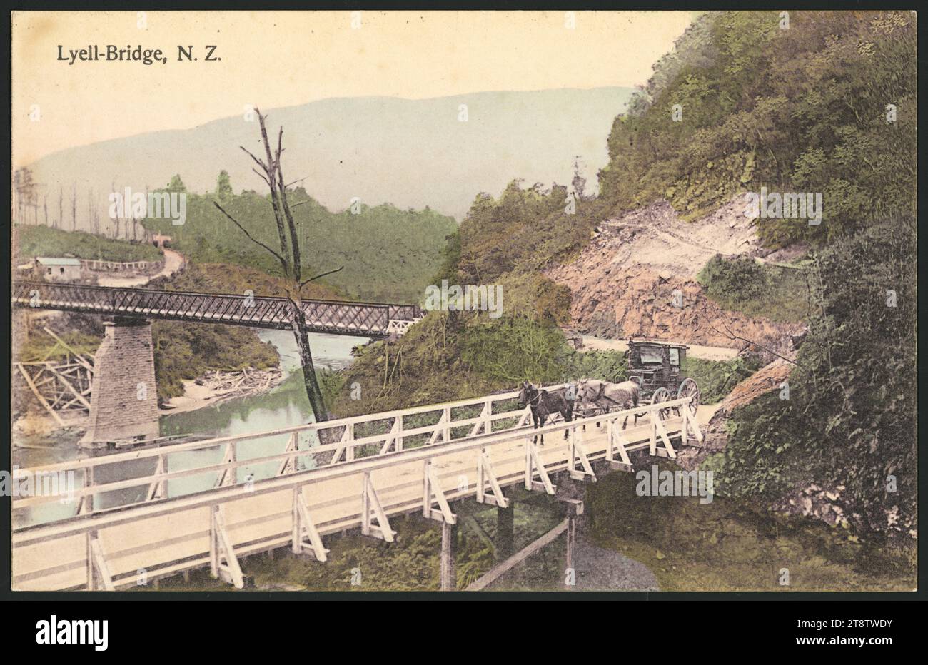 Lyell bridge hi-res stock photography and images - Alamy