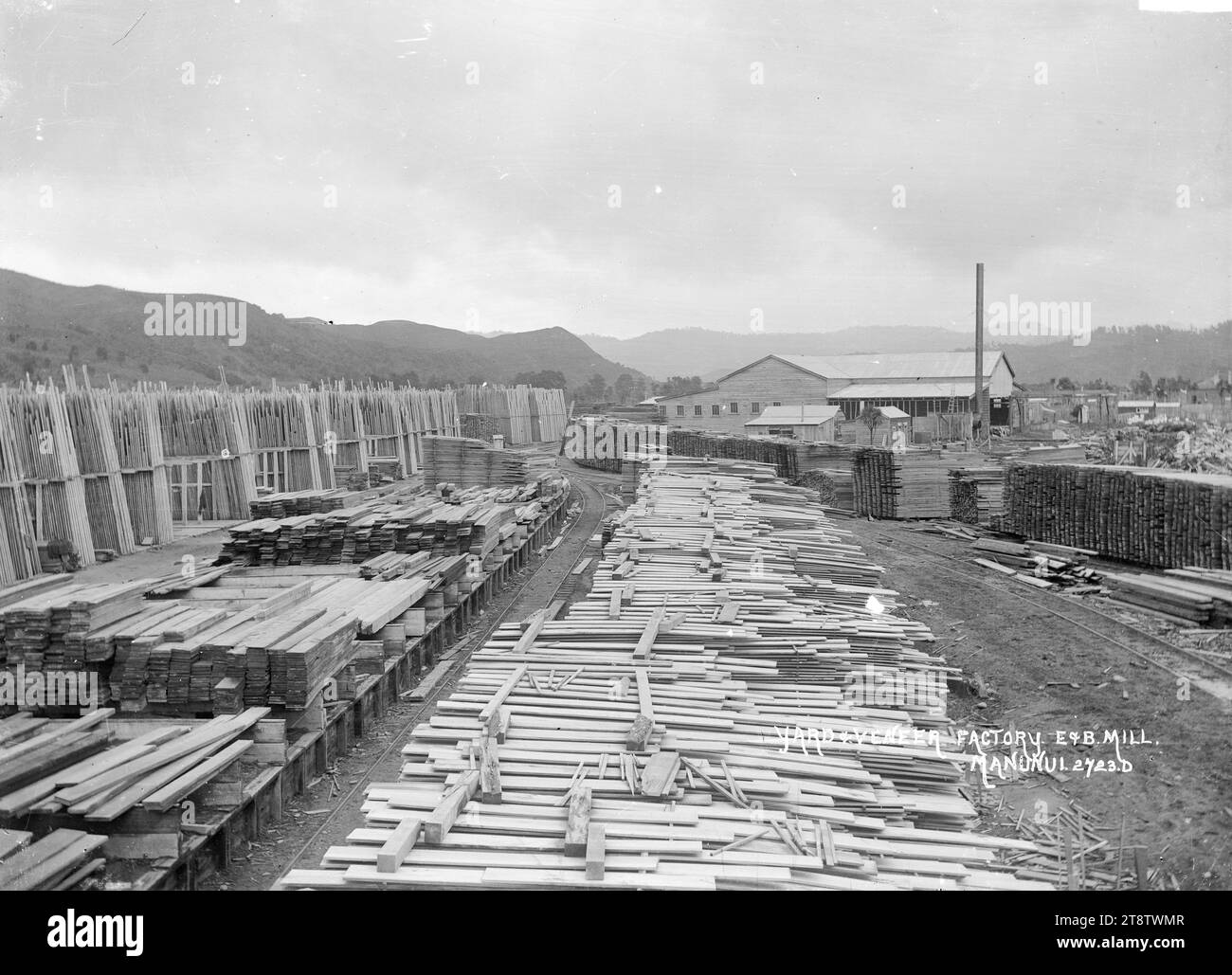 Veneer factory Black and White Stock Photos & Images - Alamy