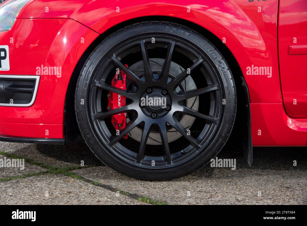 Modified Mk2 Ford Focus ST Stock Photo - Alamy