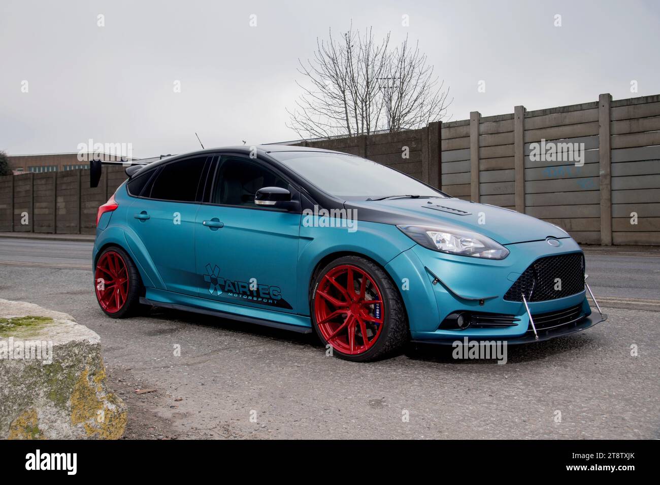 Heavily modified Mk3 Ford Focus ST Stock Photo - Alamy