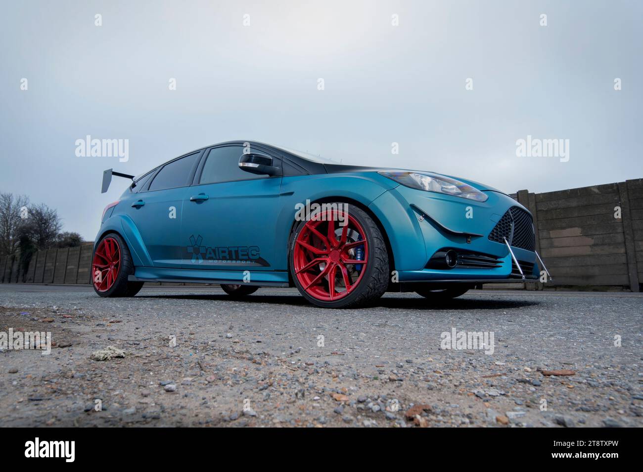 Heavily modified Mk3 Ford Focus ST Stock Photo - Alamy