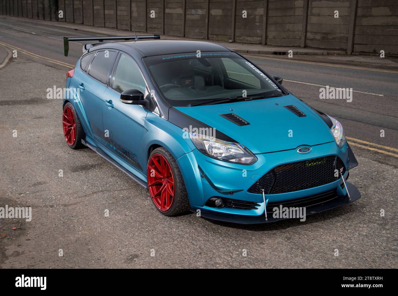 Heavily modified Mk3 Ford Focus ST Stock Photo - Alamy