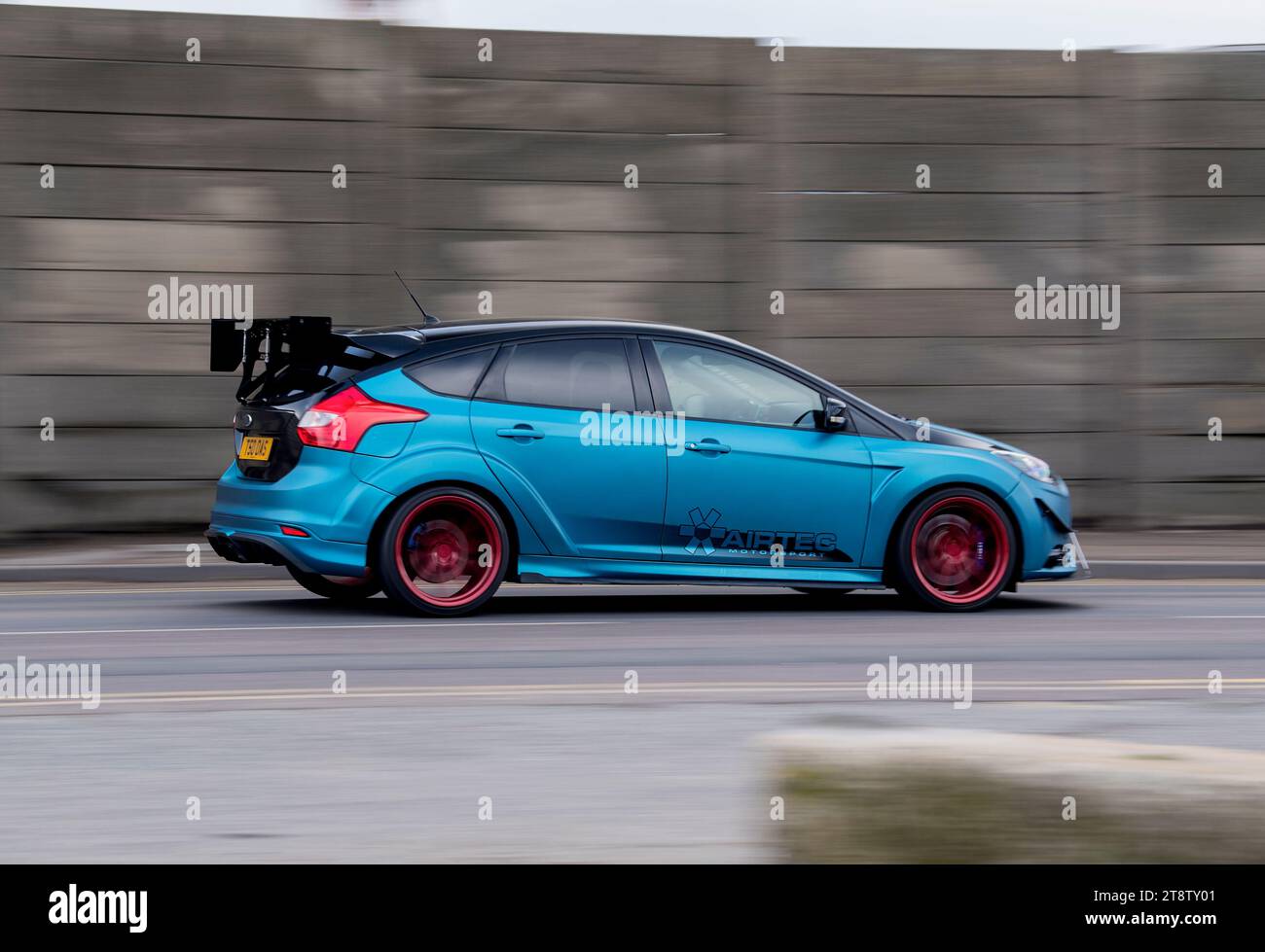 Heavily modified Mk3 Ford Focus ST Stock Photo - Alamy