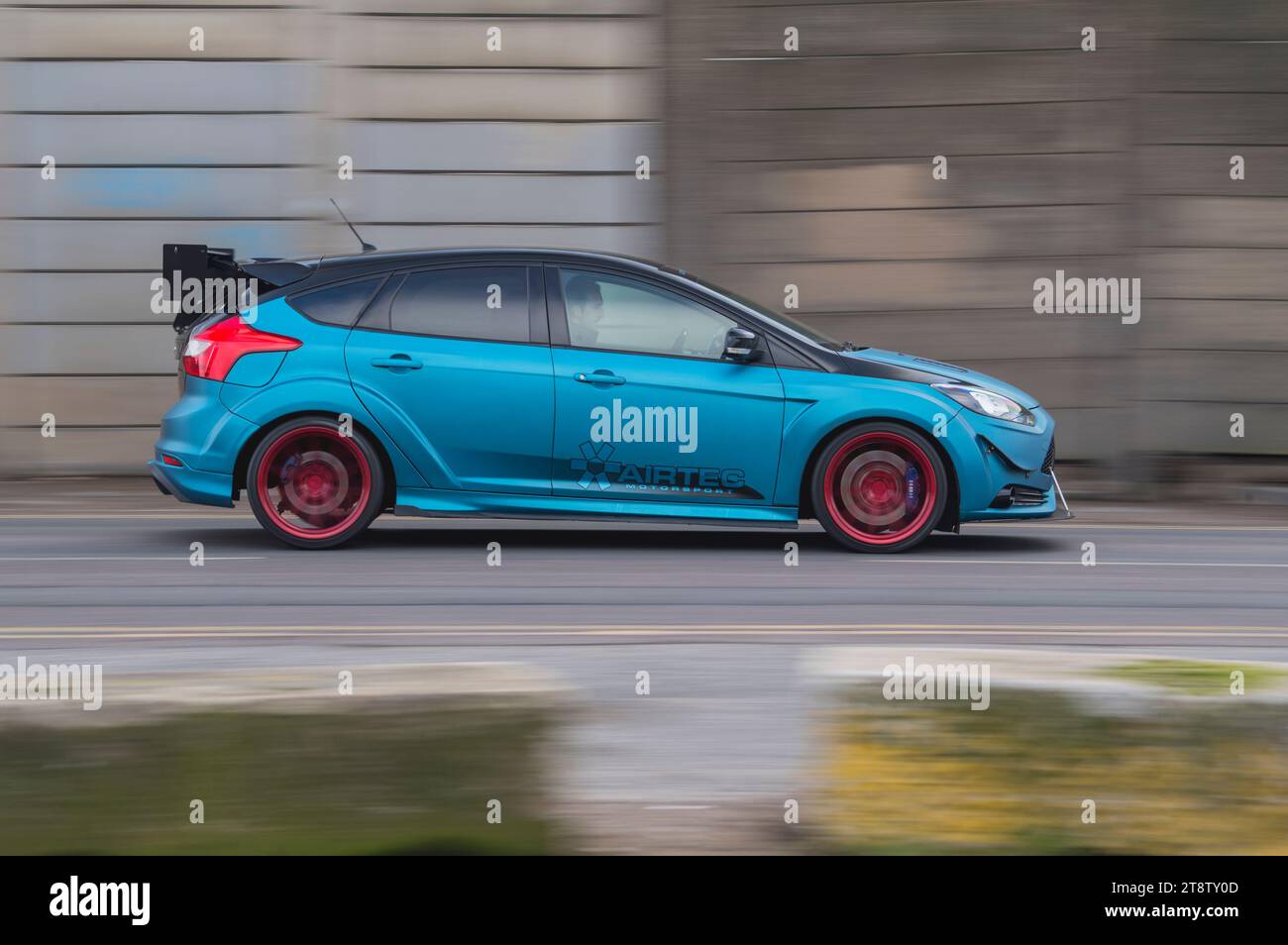 Heavily modified Mk3 Ford Focus ST Stock Photo - Alamy