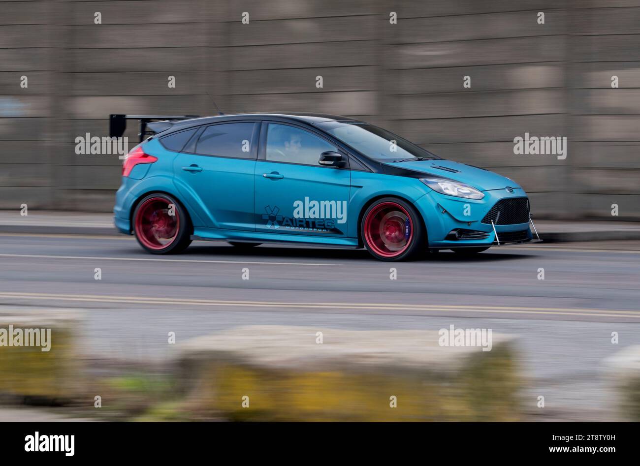 Heavily modified Mk3 Ford Focus ST Stock Photo - Alamy