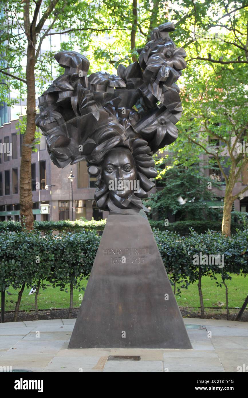 London Henry Purcell Monument, London, England, UK Stock Photo - Alamy