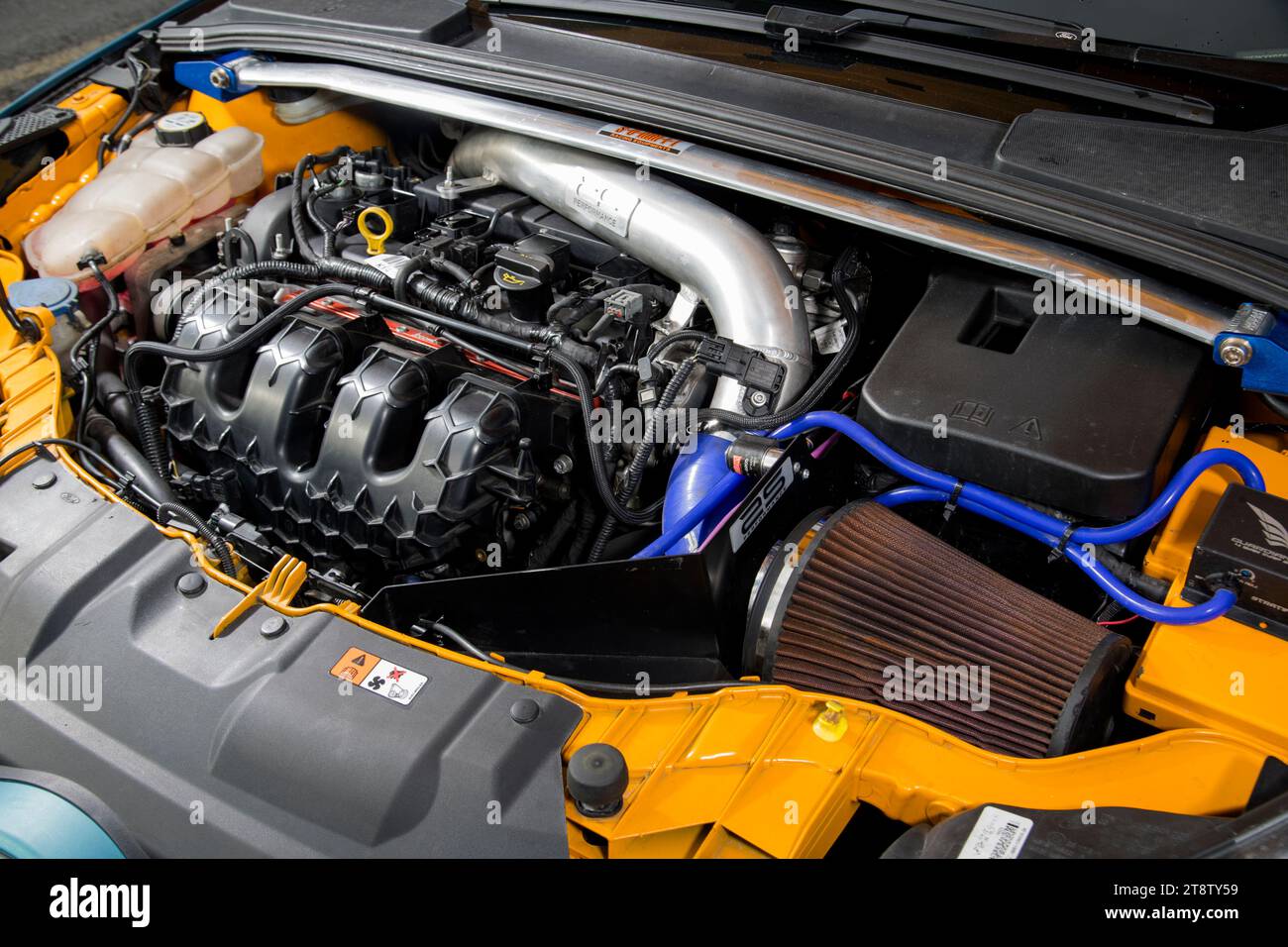 Heavily modified Mk3 Ford Focus ST Stock Photo - Alamy