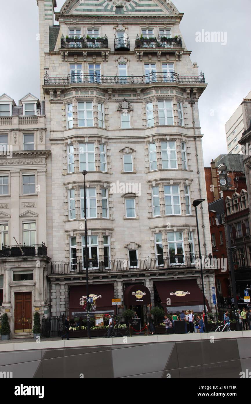 London Hard Rock Cafe - the Original One, London, England, UK Stock ...