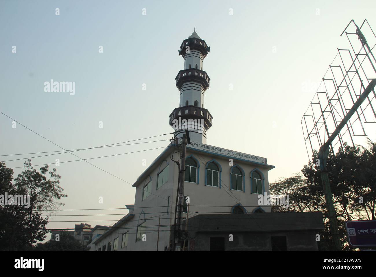 Bangladesh Mosque Near Dhaka, Dhaka, Bangladesh Stock Photo - Alamy