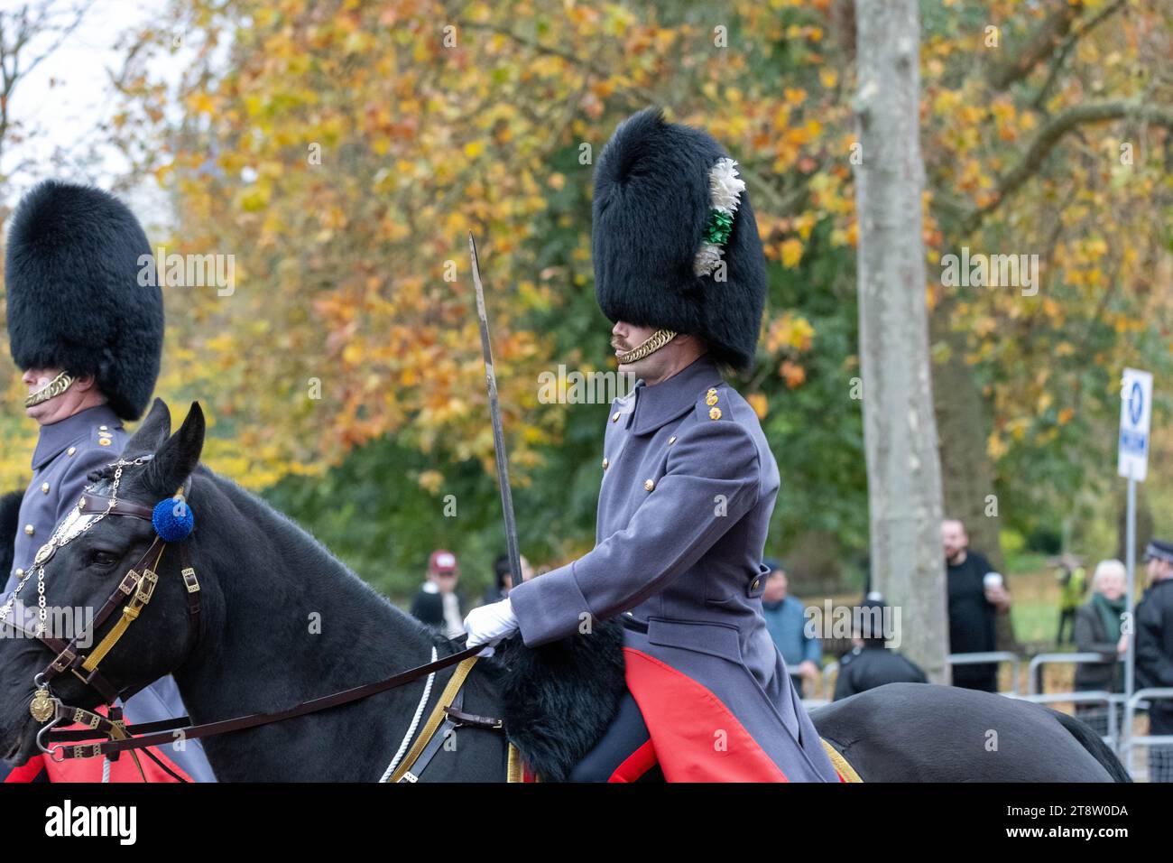 London, UK. 21st Nov, 2023. State visit of South Korean President Yoon ...