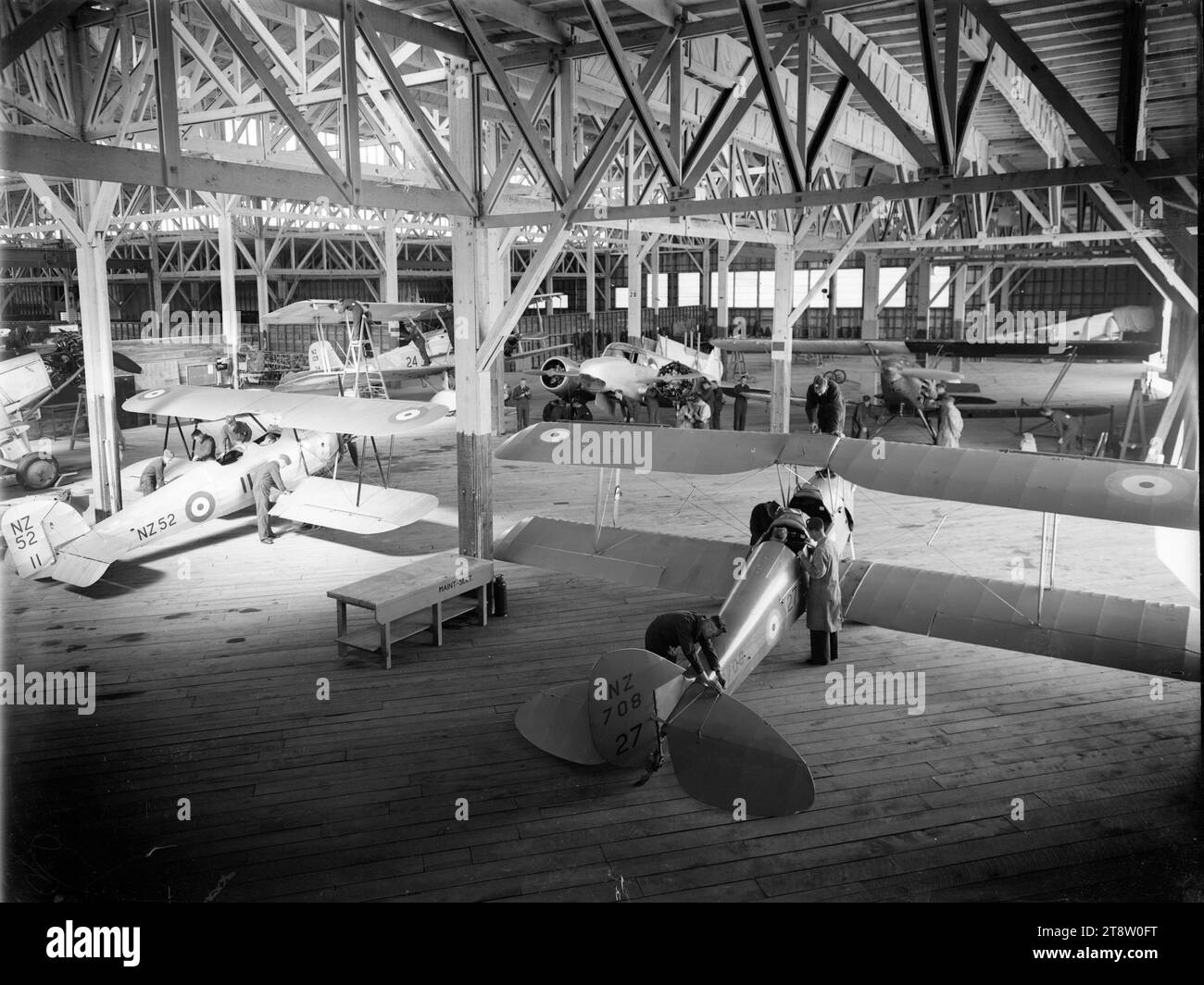 Royal new zealand air force technical training school hi-res stock ...