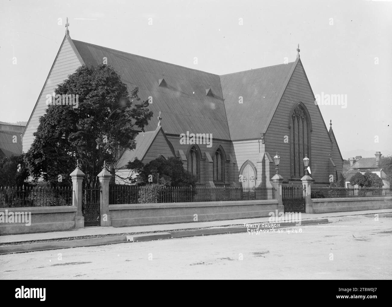 The most holy trinity church Black and White Stock Photos & Images - Alamy