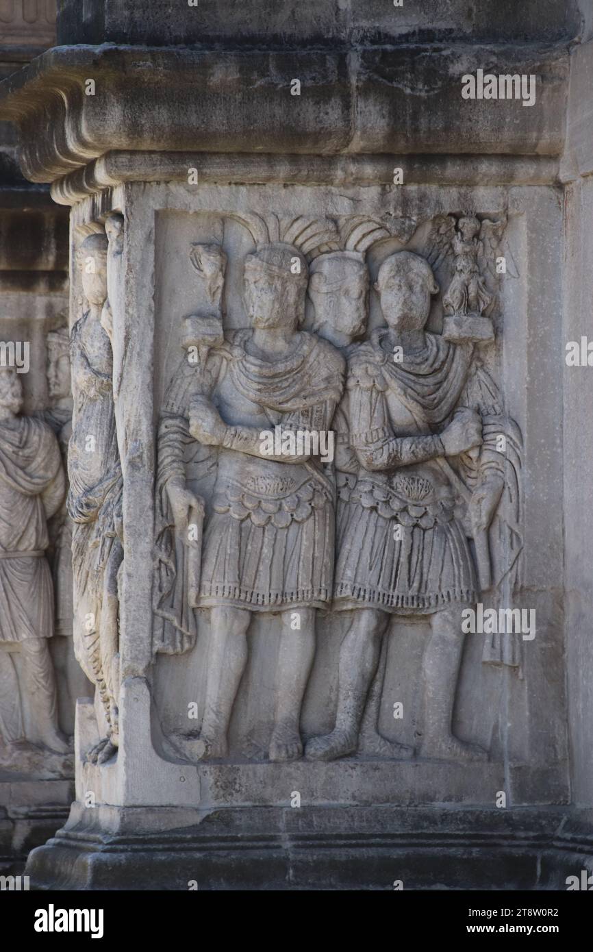 Arch of Constantine, Ancient Rome Historic Center, Rome, Italy Stock ...