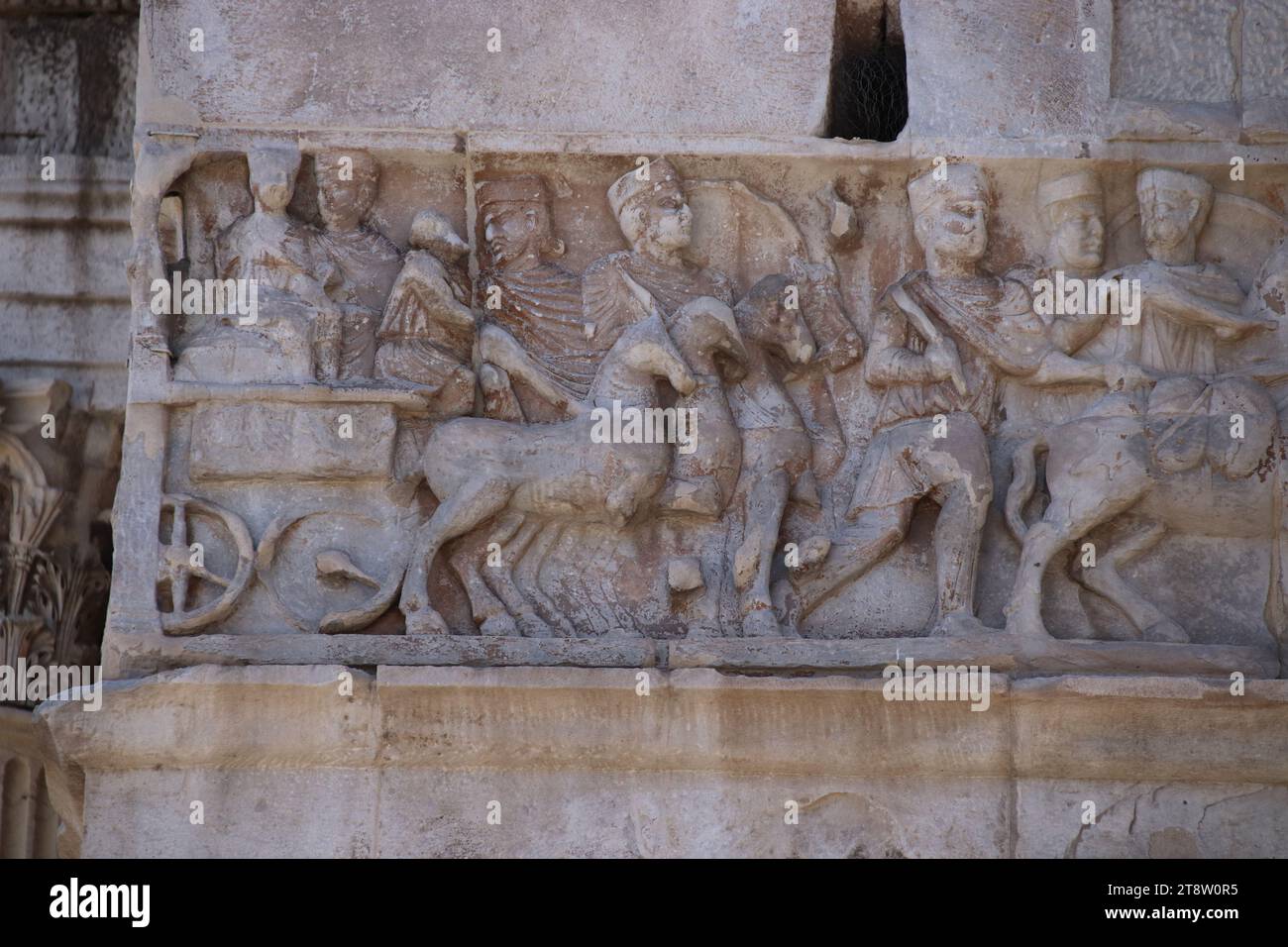Arch of Constantine, Ancient Rome Historic Center, Rome, Italy Stock ...