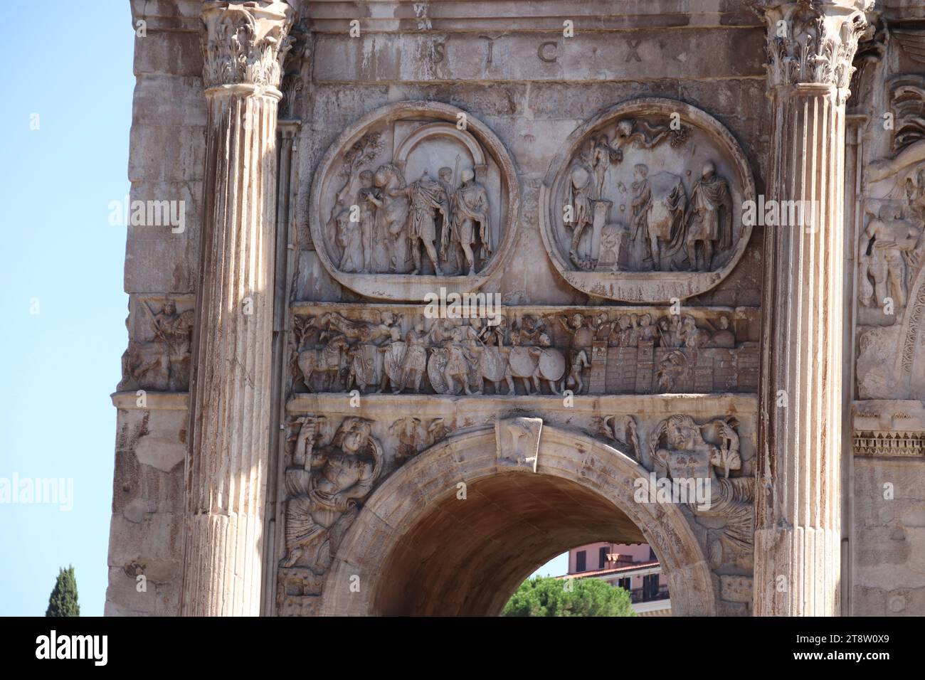 Arch of Constantine, Ancient Rome Historic Center, Rome, Italy Stock Photo - Alamy