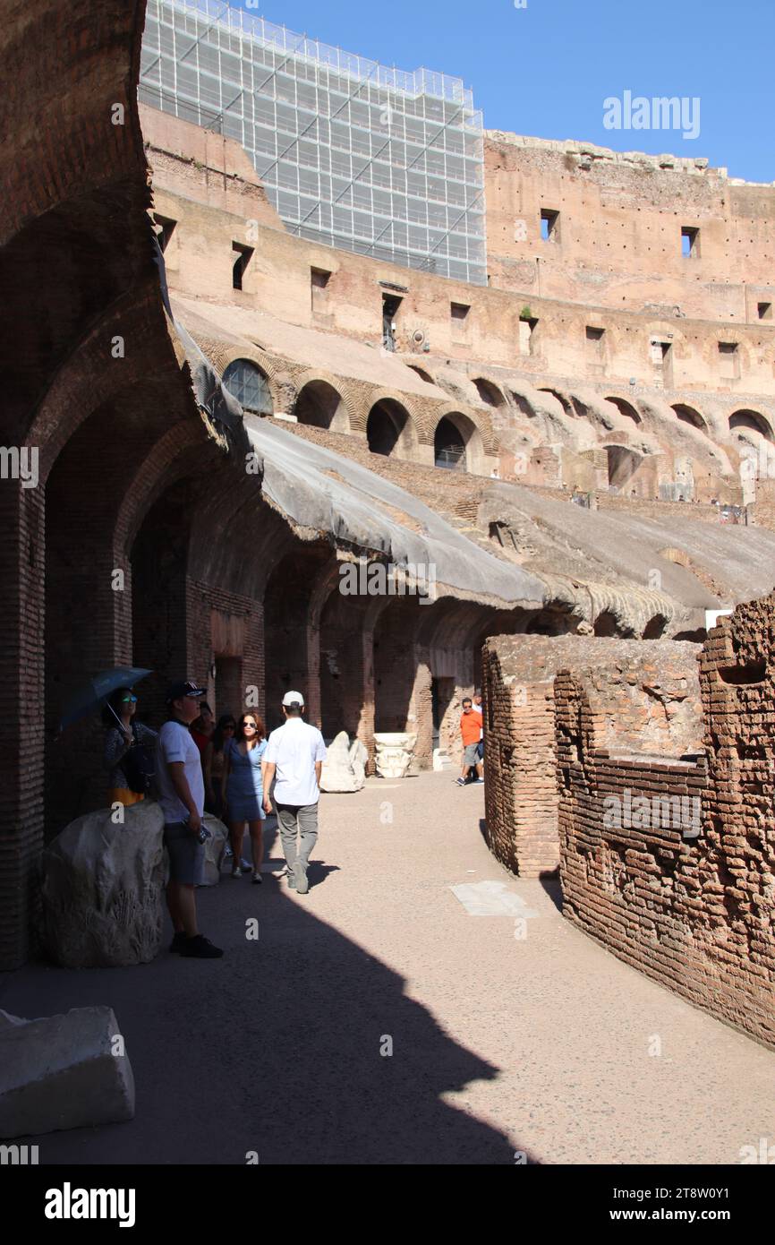 Colosseum, Ancient Rome Historic Center, Rome, Italy Stock Photo - Alamy