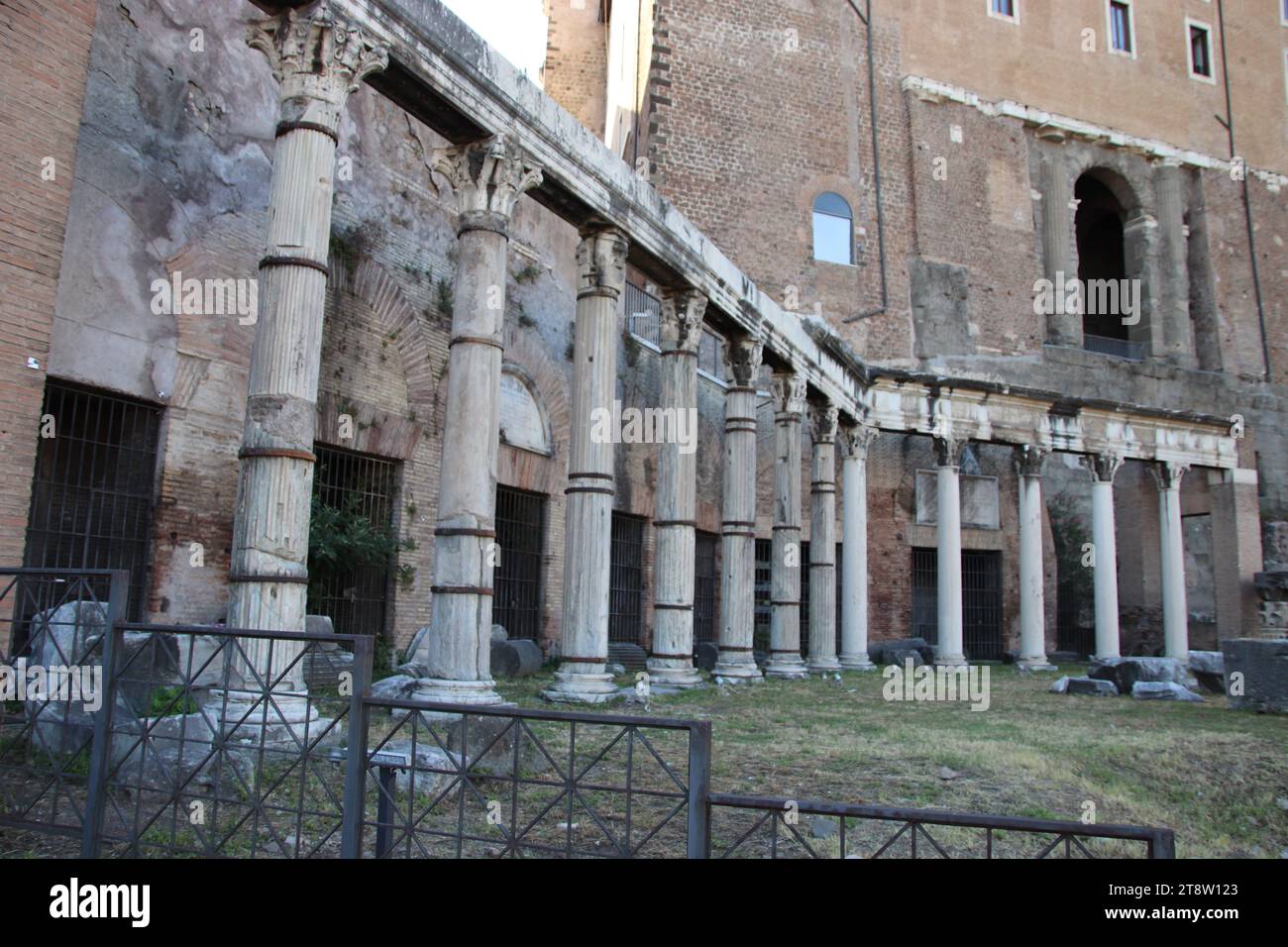 Roman Forum (Forum Romanum): Porticus Deorum Consentium, Ancient Rome ...
