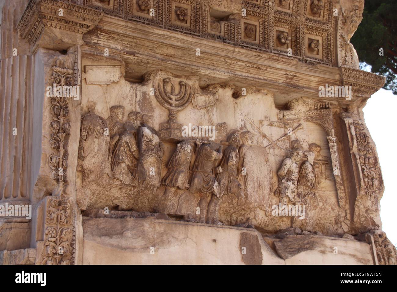 Roman Forum (Forum Romanum): Arch of Titus, Looting of Jewish Temple in ...