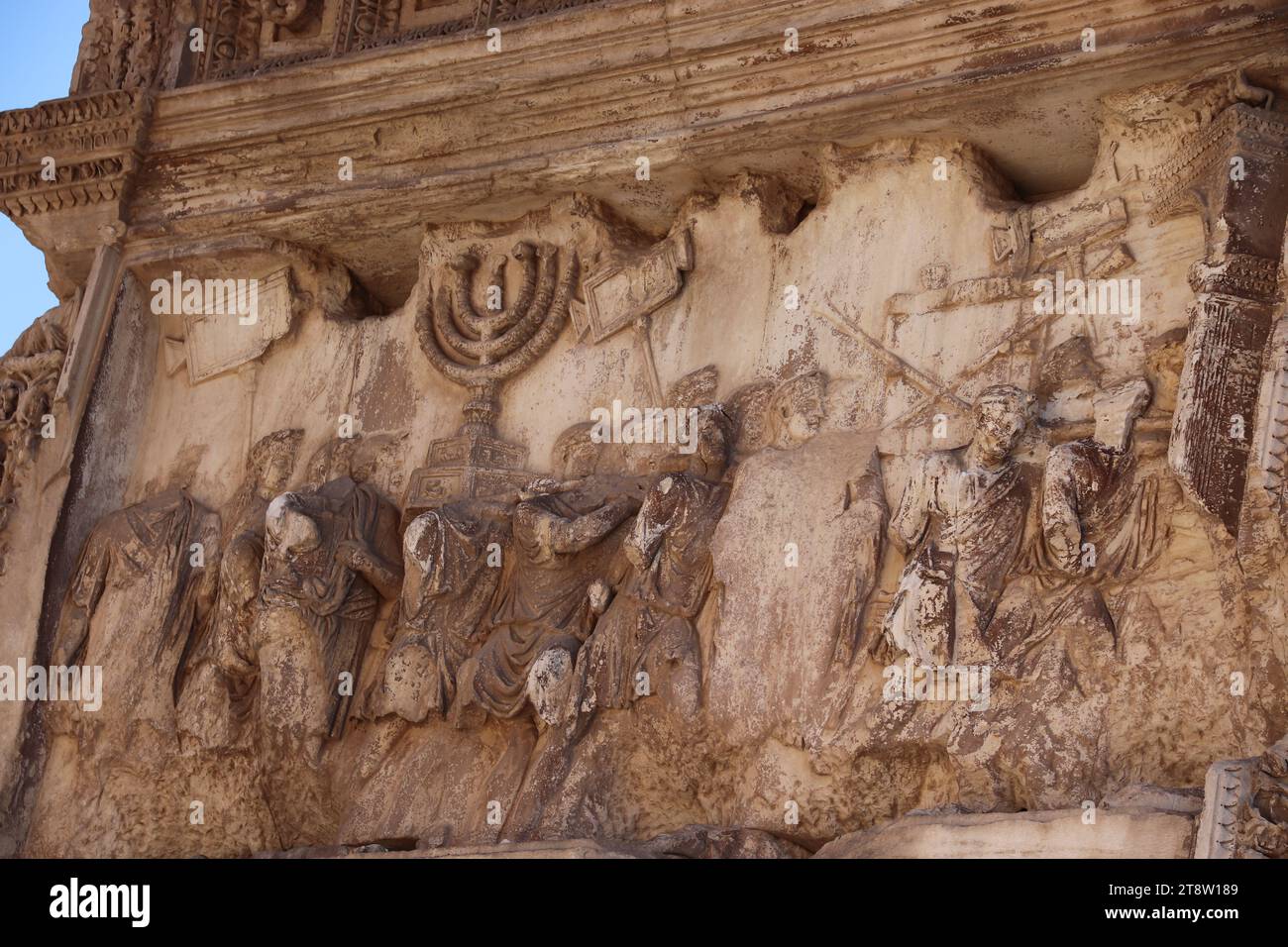 Roman Forum (Forum Romanum): Arch of Titus, Looting of Jewish Temple in ...
