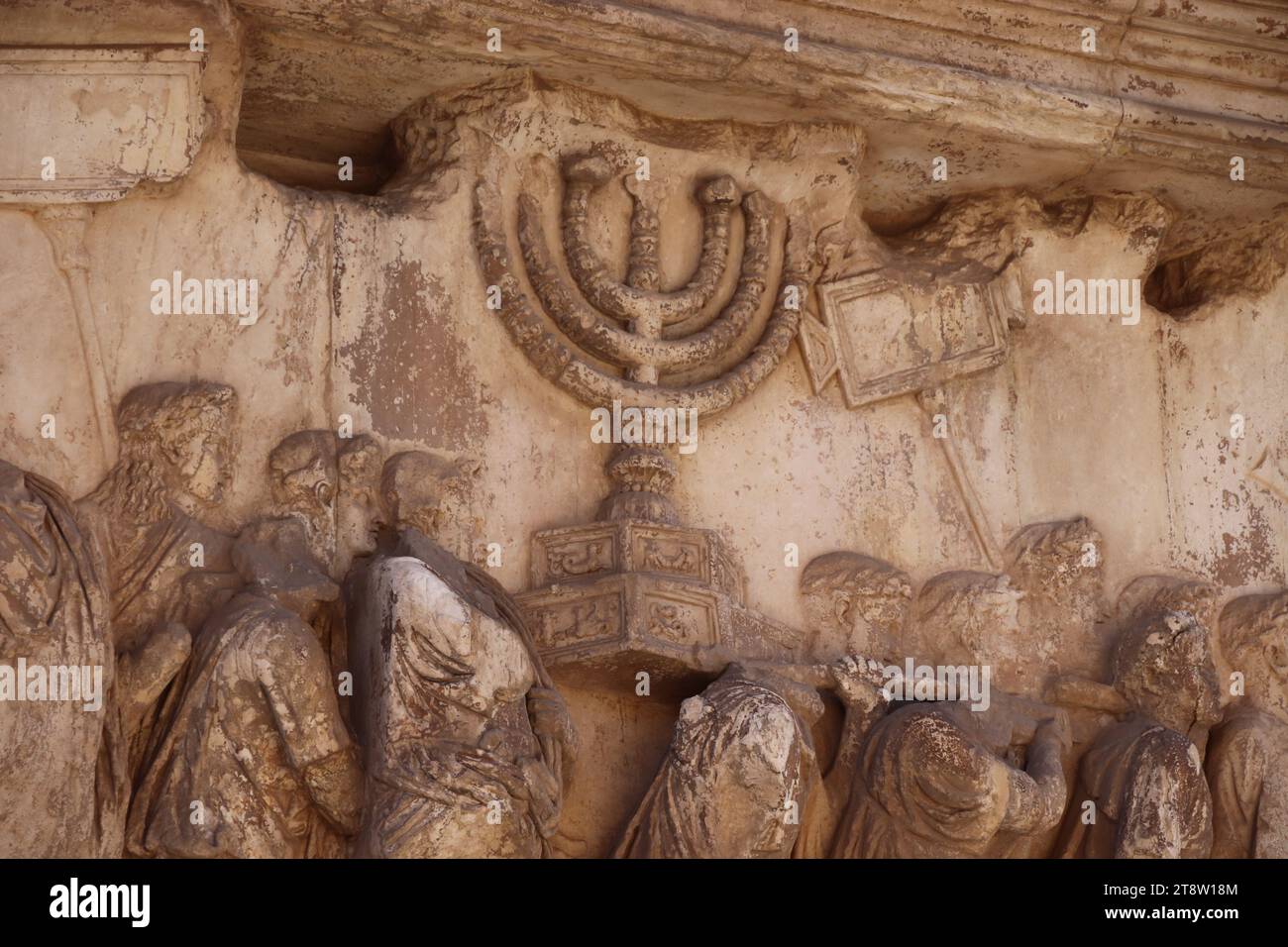 Roman Forum (Forum Romanum): Arch of Titus, Looting of Jewish Temple in ...