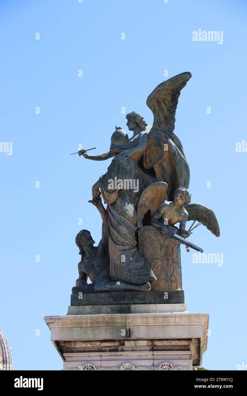 Victor Emmanuel II Monument, First king of unified Italy, mid 19th ...