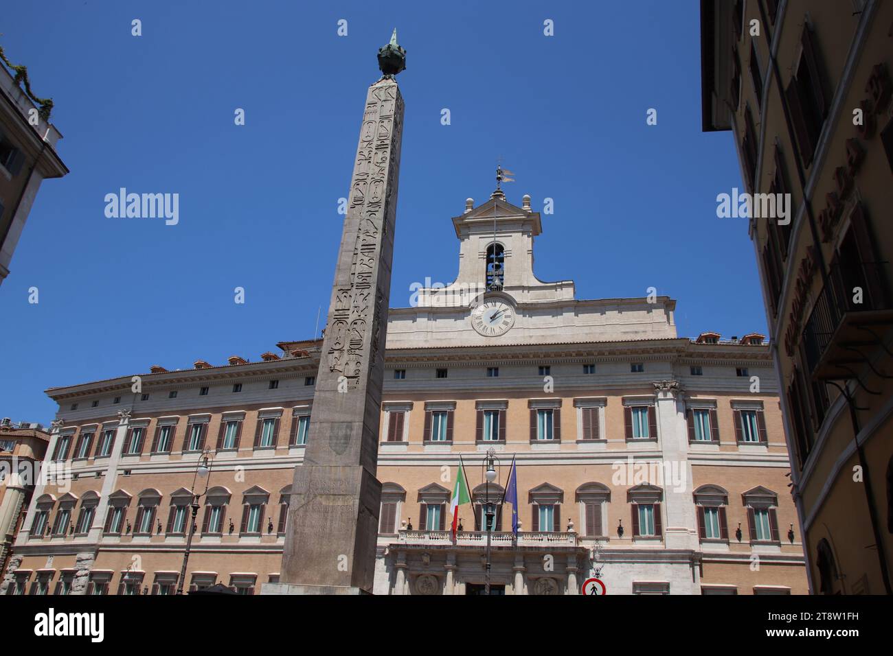 Egyptian Obelisk Solare, Psammeticus II, Heliopolis, Taken by Augustus ...