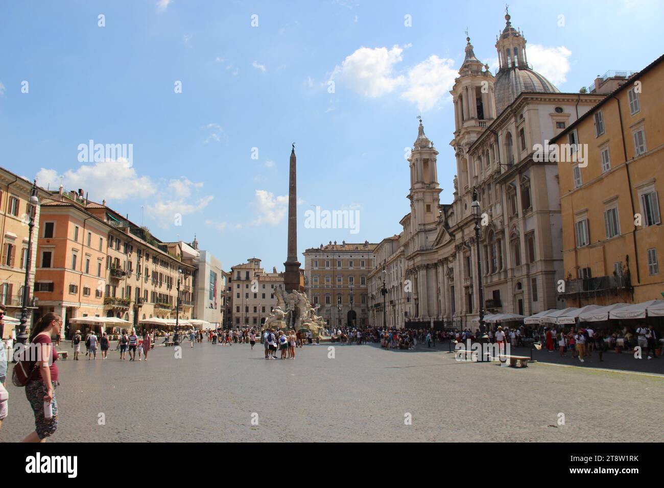 Piazza Navona: Obelisk of Domitian & Fountain of the Four Rivers, Site ...
