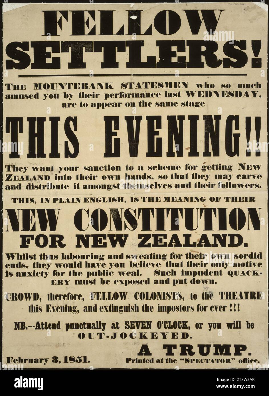 Mountebank statesmen hi-res stock photography and images - Alamy